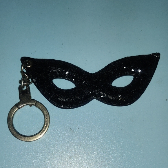 kate spade | Accessories | Kate Spade Glitter Masquerade Key Fob Chain ...